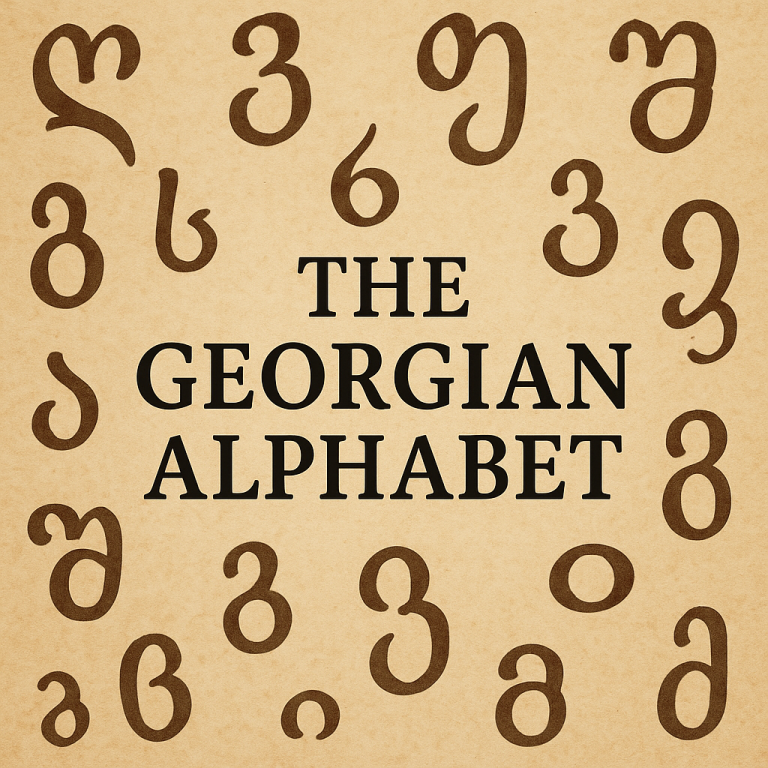 Georgian Language and Alphabet - TbilisiTrips